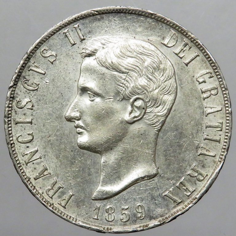 Napoli - 120 Grana 1859 - Studio Numismatico Anzilotti
